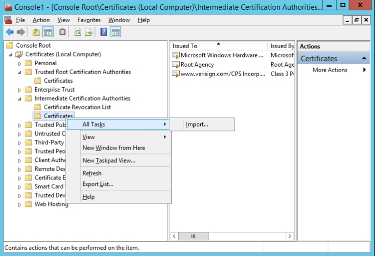 วิธีการติดตั้ง SSL Certificate บน Windows Server Exchange 2016, 2019